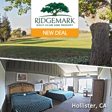 Stay and Play at Ridgemark Golf Resort - Hollister, CA